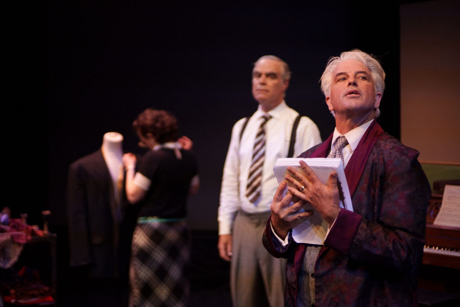 Chaplin and Keaton on the Set of Limelight // Theatre Eddys